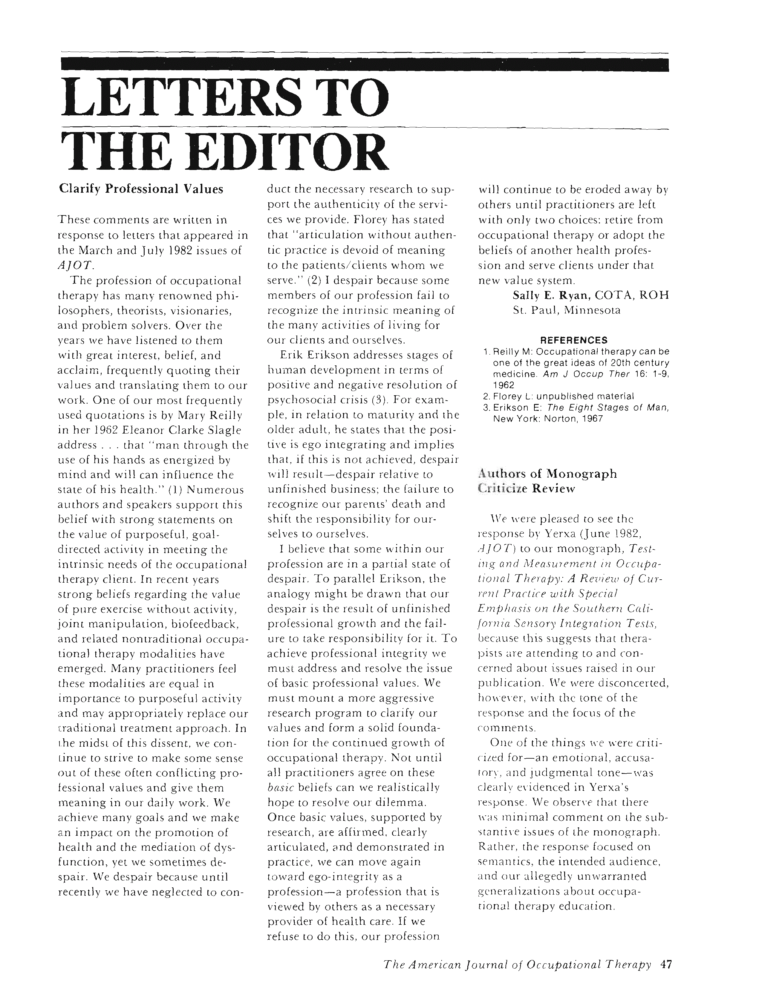 Authors of Monograph Criticize Review | The American Journal of ...