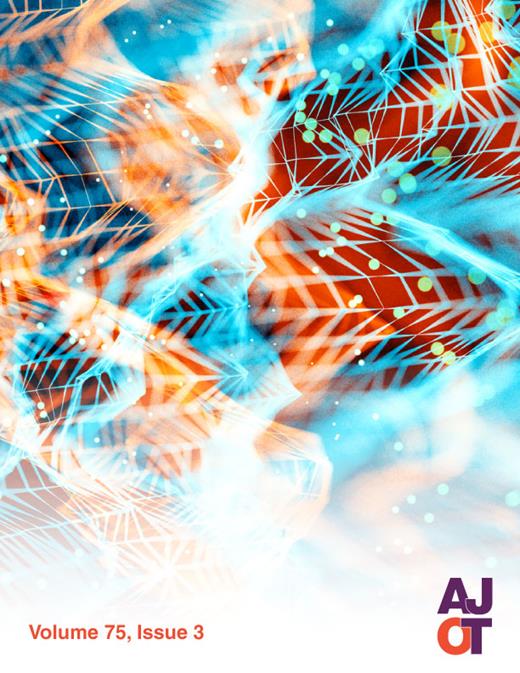 Volume 75 Issue 3 | The American Journal of Occupational Therapy ...