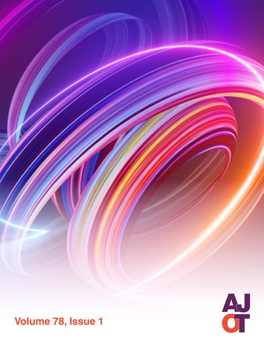 Volume 78 Issue 1 | The American Journal of Occupational Therapy ...
